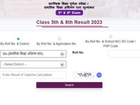 RBSE 5th Result 2023 Live: Rajasthan Board Class 5 Result Declared At ...