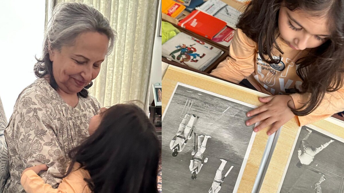 Sharmila Tagore and Granddaughter Inaaya Bond Over Mansoor Ali Khan ...
