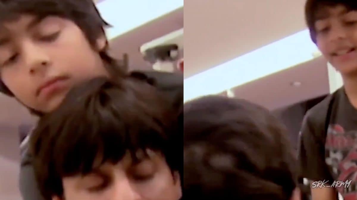 This Throwback Video of SRK And Aryan Khan Playing Together is The ...