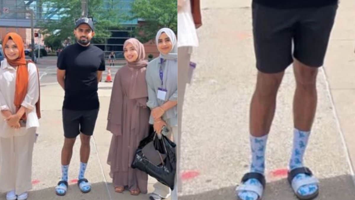 'Queen for a Reason': Babar Azam Trolled for Pairing Colourful Socks ...