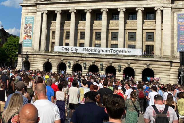 UK: Vigil Held for Nottingham Knife and Van Attack Victims - News18
