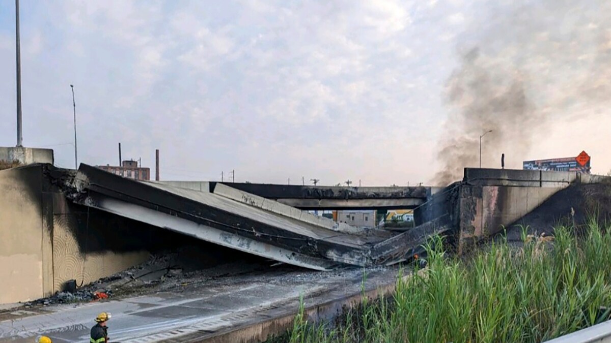 Philadelphia I-95: Section of Heavily Traveled US Highway Collapses in ...