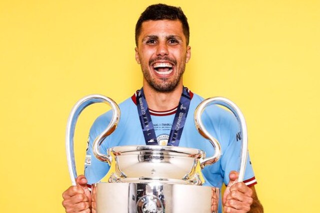 Manchester City's Rodri Named UEFA Champions League Player of the ...