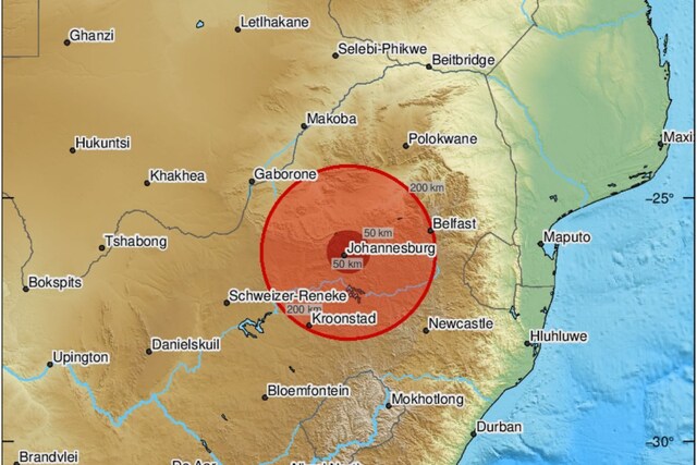 Earthquake of Magnitude 5 Hits South Africa's Johannesburg, Video ...