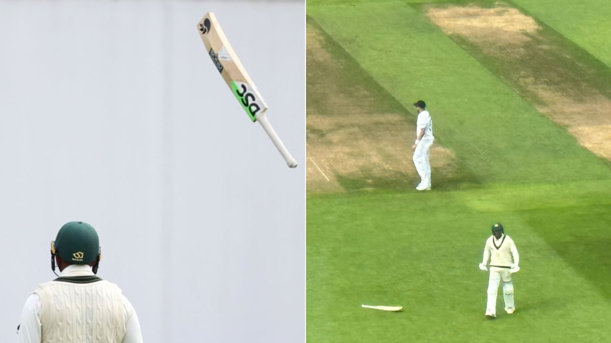 WATCH: Usman Khawaja Throws His Bat Up in the Air to Celebrate His ...