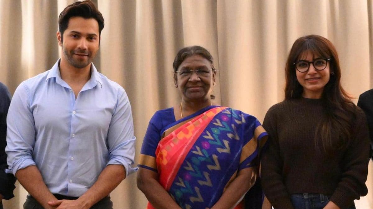 Samantha, Varun Dhawan, Citadel India Team Meet President Droupadi ...