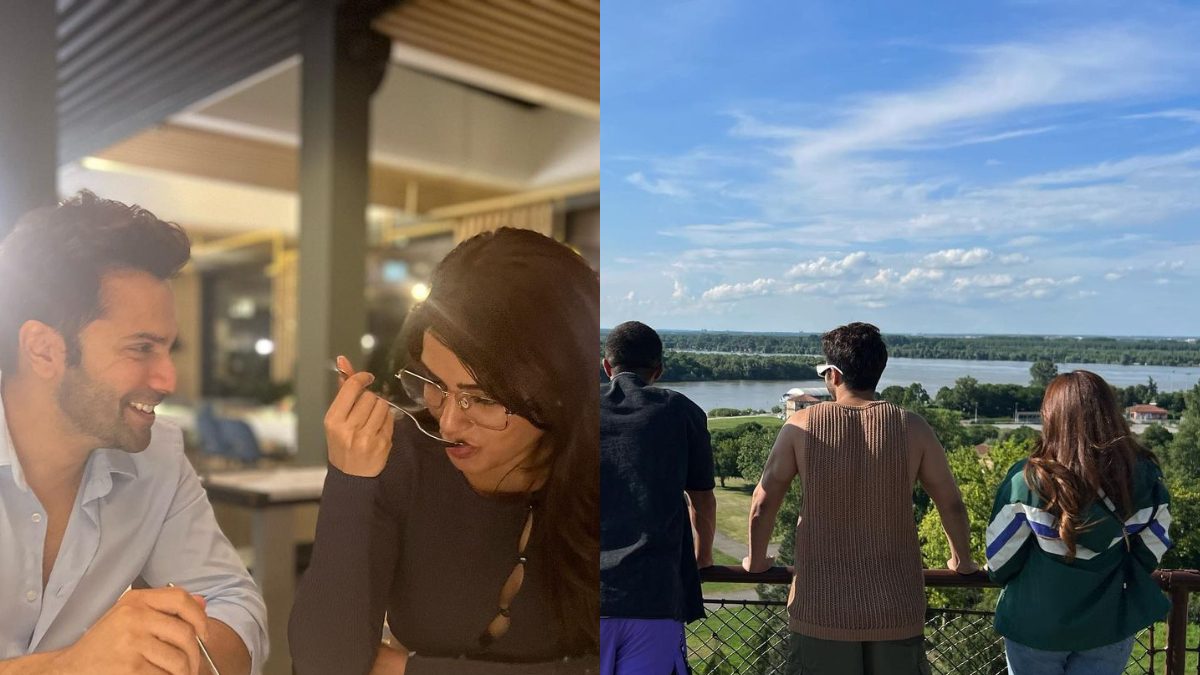 Samantha Ruth Prabhu And Varun Dhawan Savour Sweet Delights on Citadel ...