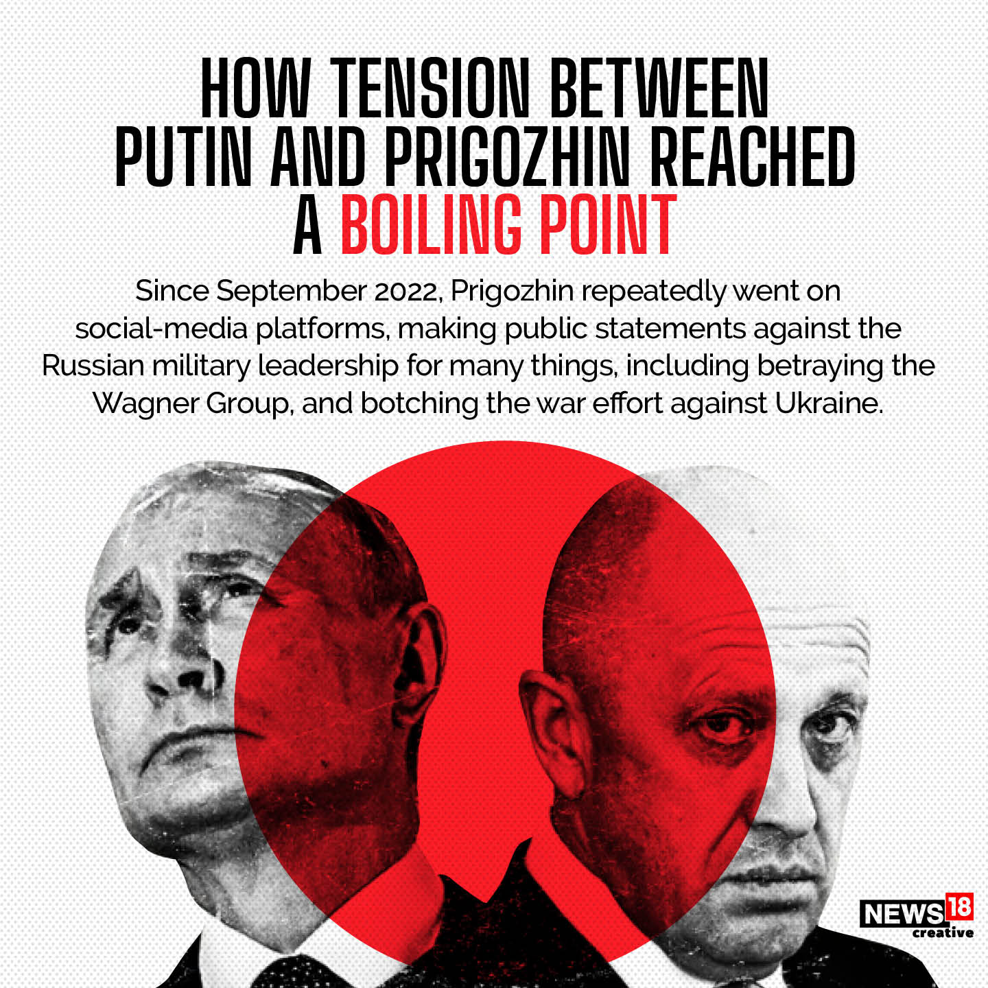 Prigozhin: The Man Who Challenged Czar Putin | A Visual Explainer - News18