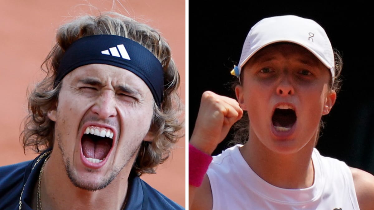 Alexander Zverev Back in French Open Semis After 'Worst Year' as Iga ...