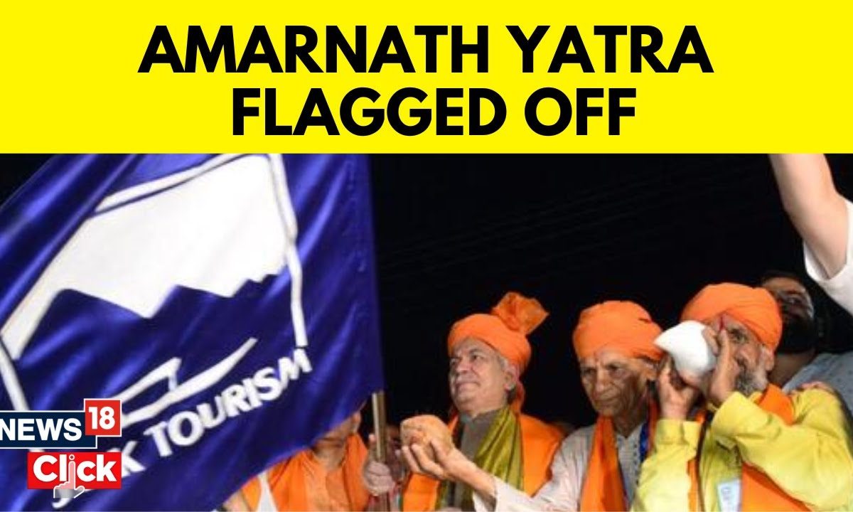 Amarnath Yatra 2023 | First Batch Of Pilgrims Leave For Amarnath Yatra ... Amarnath Yatra 2023 | First Batch Of Pilgrims Leave For Amarnath Yatra ...