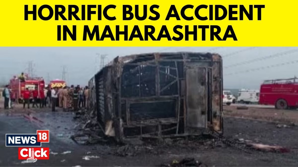 Maharashtra Bus Accident | Tragic Accident In Maharashtra's Buldhana ...
