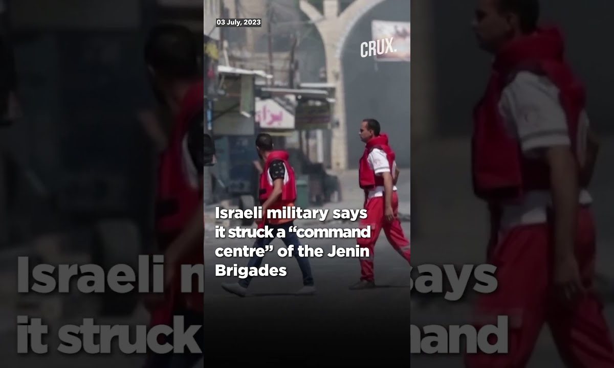 Israel Raids Jenin in Biggest Incursion in 20 Years, 8 Palestinians ...