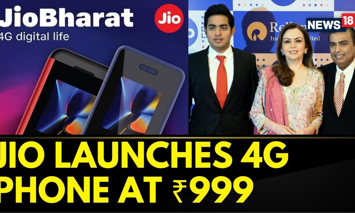 Jio Bharat V1 4G | Jio Bharat V1 Phone | Jio Bharat 4G Phone Launched ...