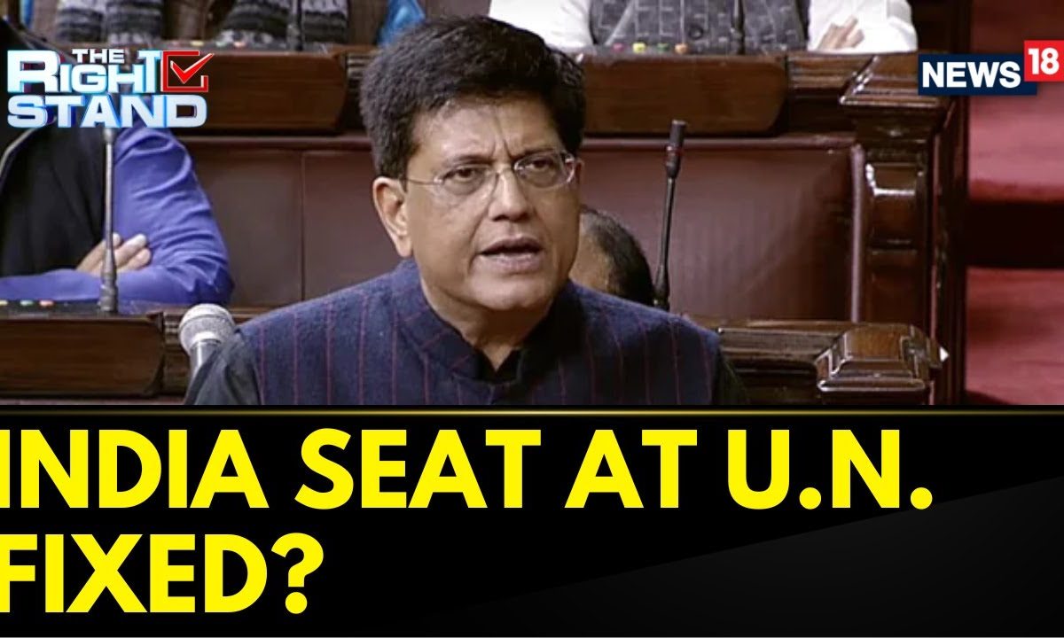 Piyush Goyal Exclusive Interview | Does India Get Permanent Seat At The ... Piyush Goyal Exclusive Interview | Does India Get Permanent Seat At The ...