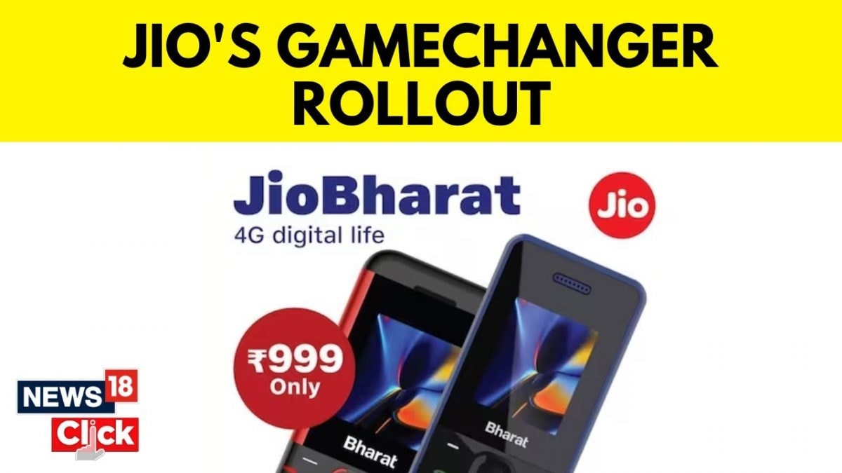 Jio Launches New 4G Phone | JioBharat 4G Mobile Launched With UPI ...
