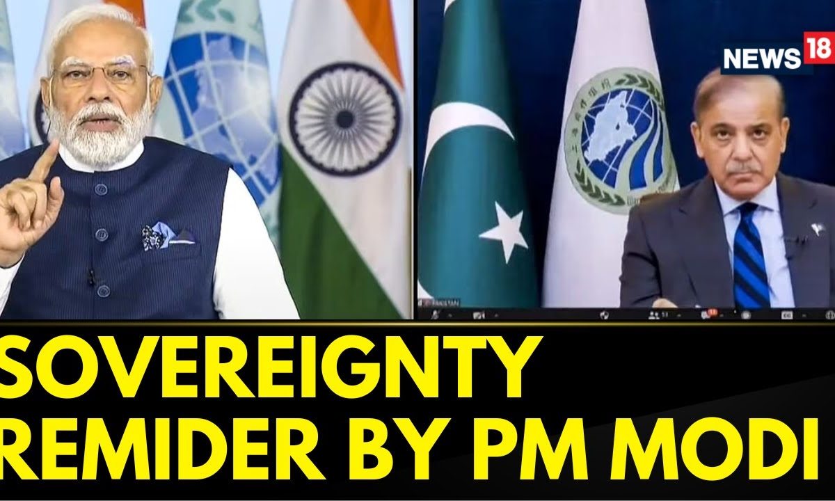 China Pakistan Vs India | PM Modi Speech At SCO Summit 2023 | PM Modi On Sovereignty | News18 ...