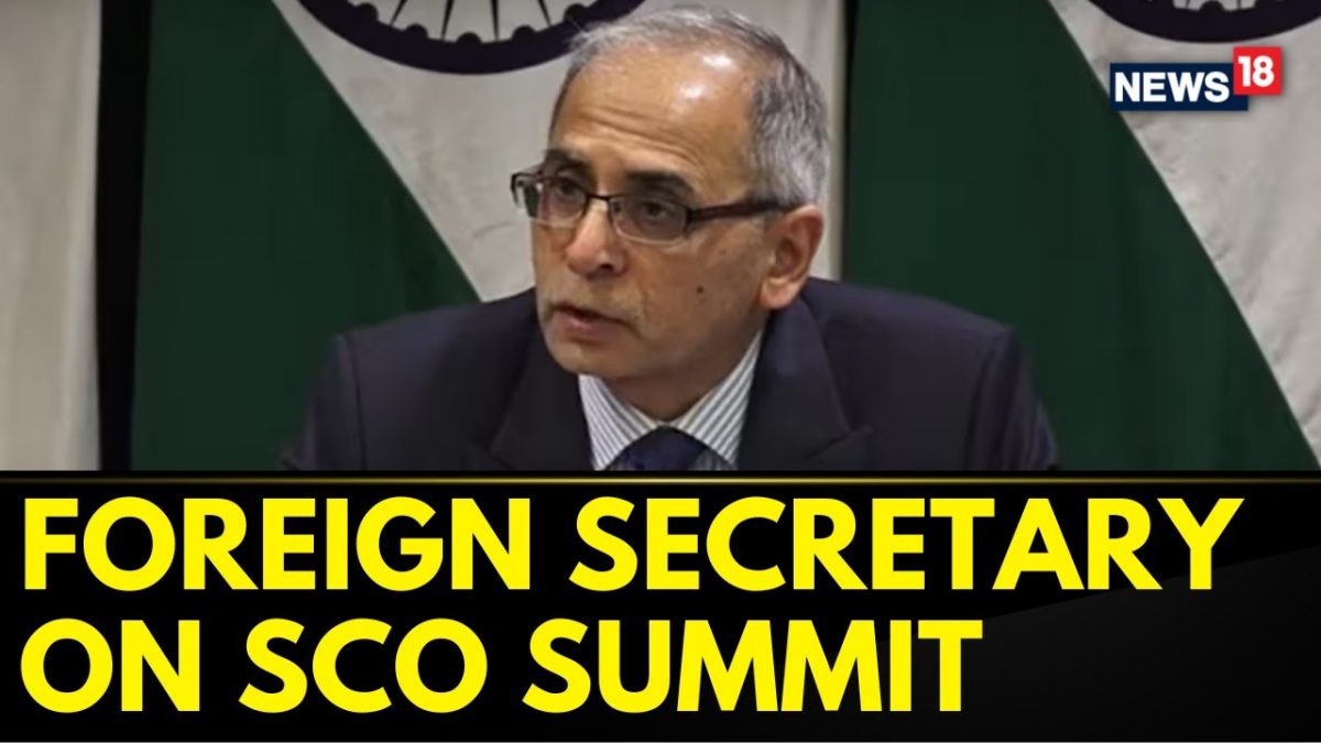 Foreign Secretary, Vinay Kwatra Briefs The Media On The Outcomes of The ...