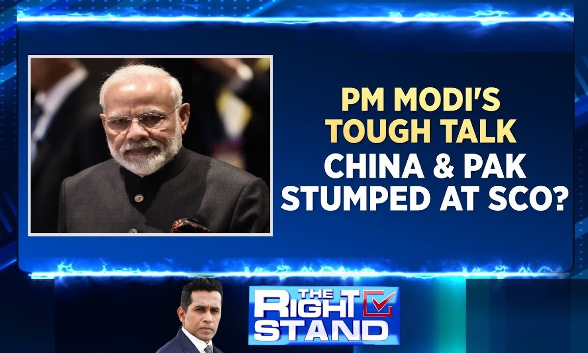 PM Modi's Tough Talk | China & Pakistan Stumped At SCO | SCO Meeting 2023 | English News ...