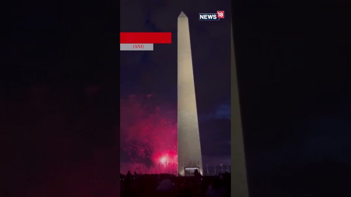 Watch: Beautiful Fourth Of July Fireworks On American Independence Day ...