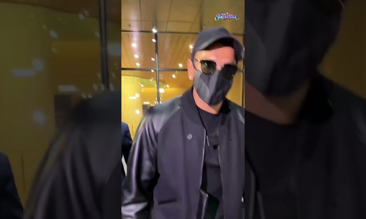 Ranveer Singh Channels His Inner Rocky in an All-Black Look at the ...