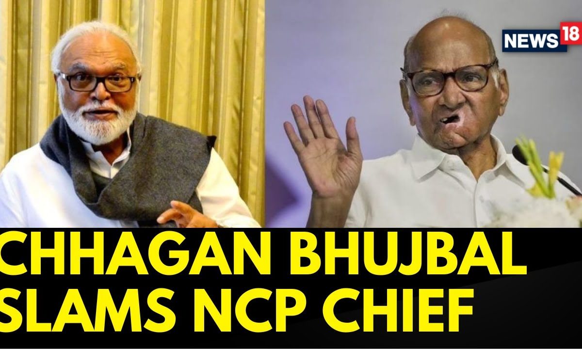 Maharashtra Politics | Chhagan Bhujbal Plays Caste Card And Attacks Sharad Pawar | News18 - News18