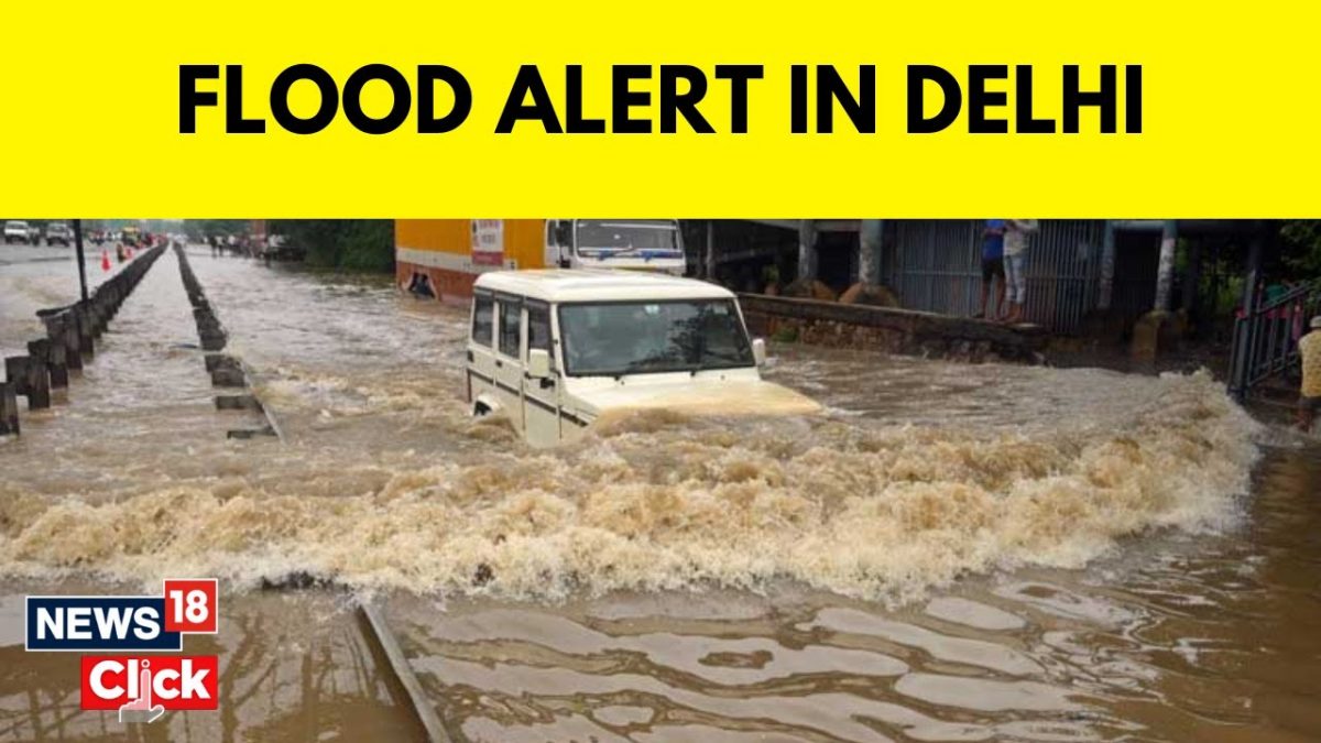 Delhi Rain Today | Delhi On Brink Of Floods After Non-Stop Rain | Delhi ...