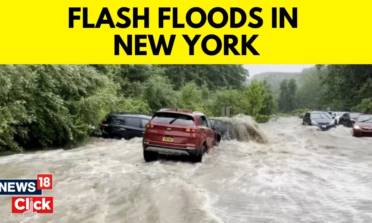 New York Floods | Rain Triggers Flash Floods In News York | Flood In ...