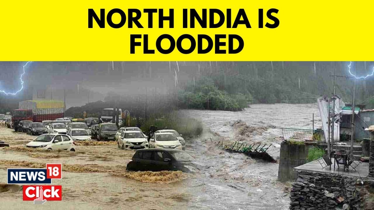 Floods In India | Heavy Rains Wrecks Havoc In Nothern Parts Of India ...