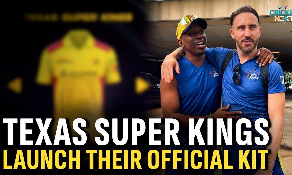 Texas Super Kings Launch Official Kit For Inaugural Major League ...