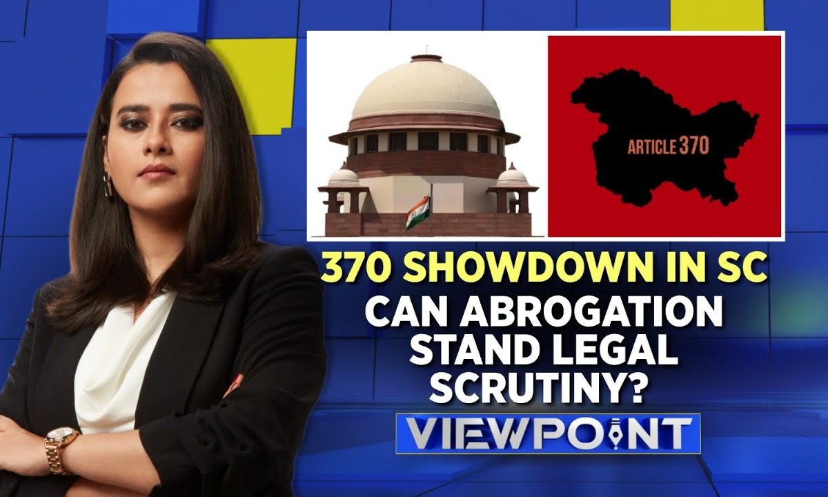 Indian Constitution | Supreme Court is Set to Hear Pleas Against Article 370 Abrogation | News18 ...