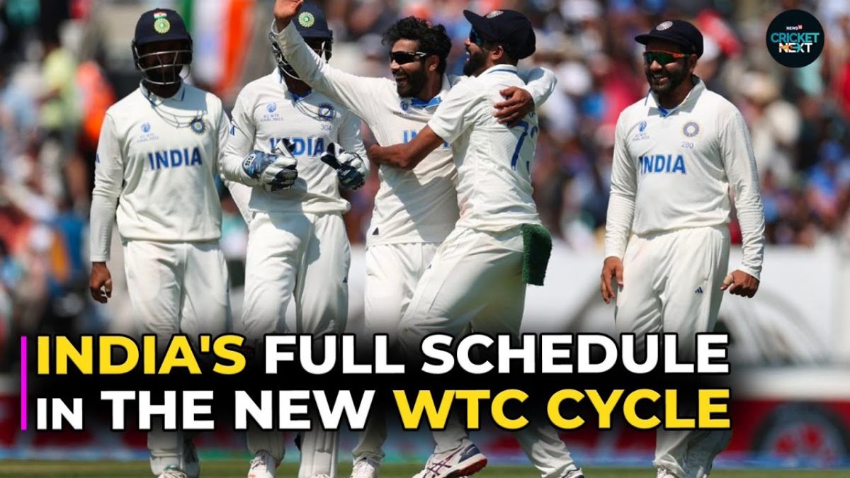Know All The Details About India's Fixtures in The New WTC Cycle | WTC ...