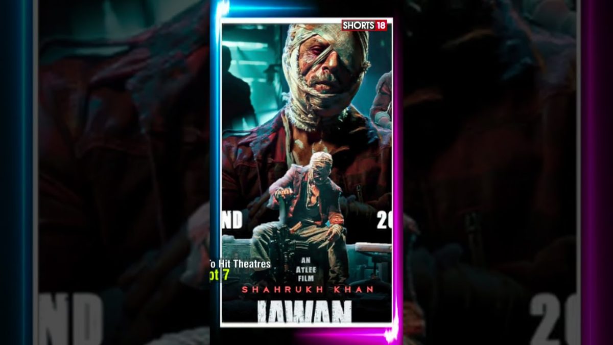 Shah Rukh Khan Unveils New Poster Of His Upcoming Film Jawan With His ...