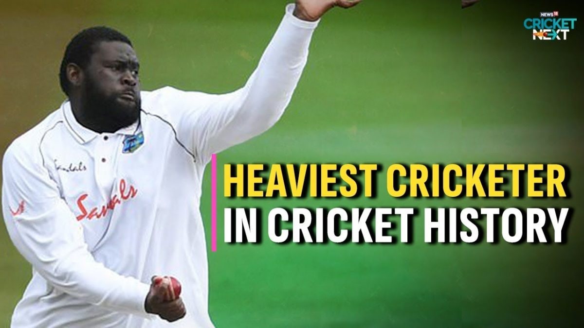 Rahkeem Cornwall: Heaviest Cricketer in history of International ...