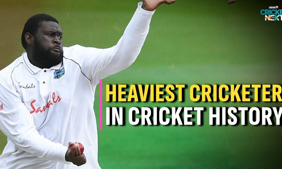 Rahkeem Cornwall: Heaviest Cricketer in history of International ...