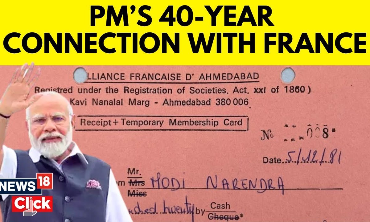 PM Modi And France: A 40 Year Old Relationship | Alliance Francaise ...