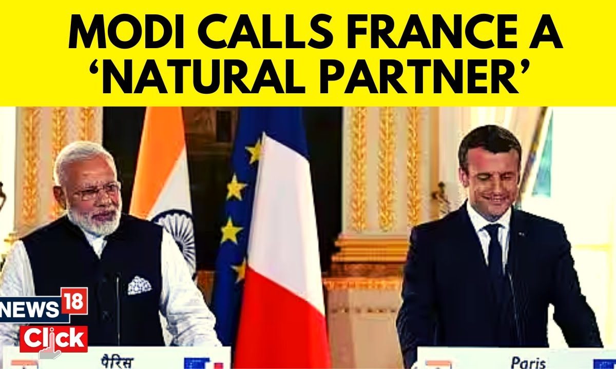 PM Modi In France | PM Modi & Macron Issue Statement To Mark 25th Year ...