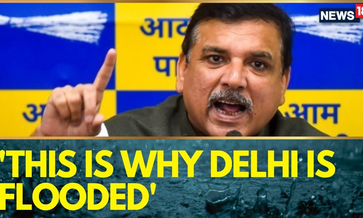 Delhi Rain Today | AAP MP Sanjay Singh On Delhi Floods Post Rain ... Delhi Rain Today | AAP MP Sanjay Singh On Delhi Floods Post Rain ...