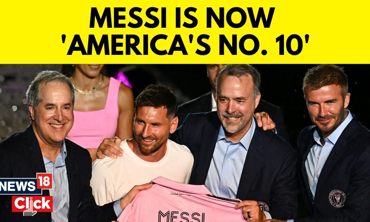 Inter Miami Unveiled World Cup Champion Lionel Messi As Number 10 ...