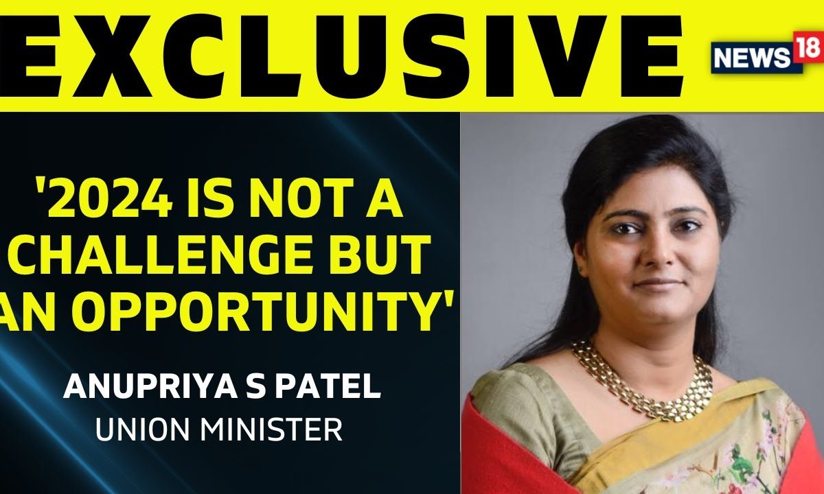 2024 Is Not A Challenge But An Opportunity For NDA: Union Minister Anupriya Patel | News18 - News18