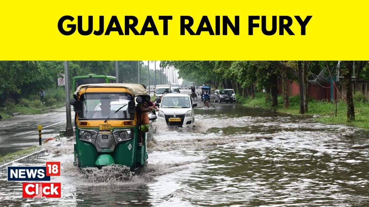Gujarat Rains | Flood-Like Situation As Heavy Showers Batter Gujarat ...