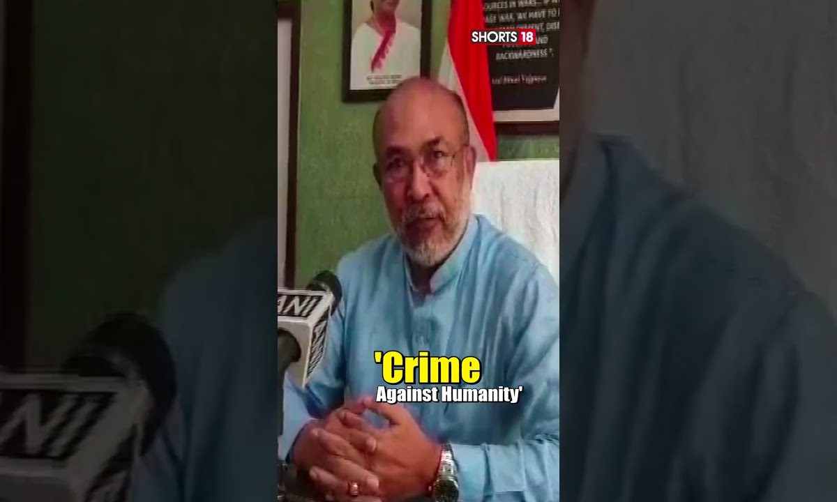 Manipur CM N. Biren Singh On Manipur Video Incident | Manipur Viral ... Manipur CM N. Biren Singh On Manipur Video Incident | Manipur Viral ...