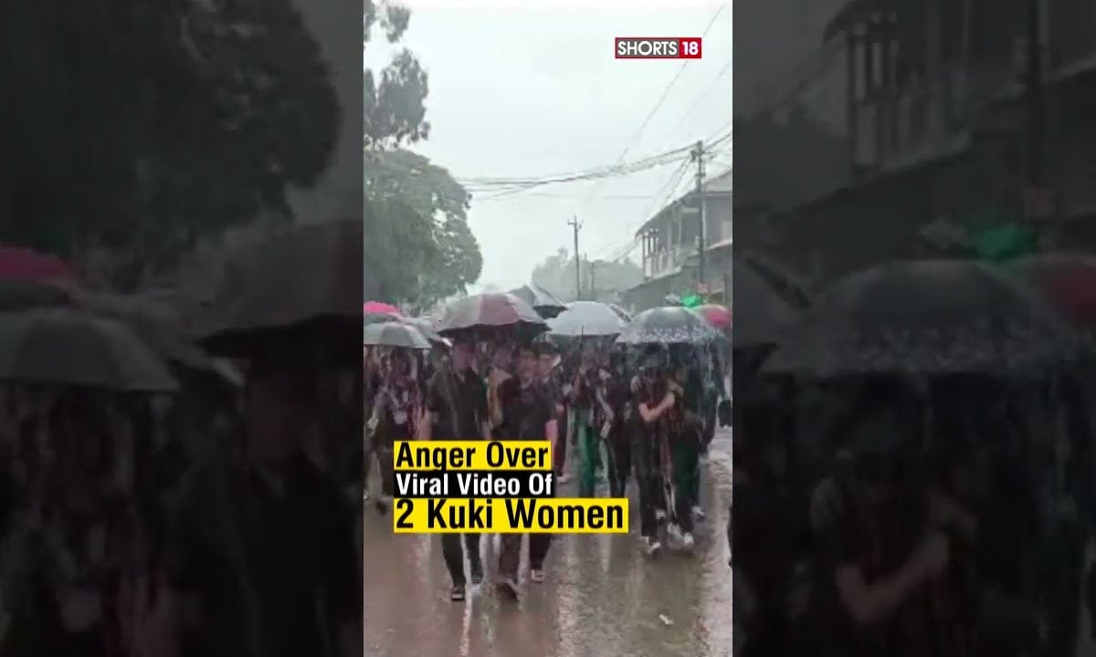 Manipur's Churachandpur | Massive Protests In Manipur Over the Viral ...
