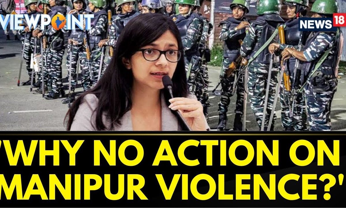 Manipur Viral Video 2023 | DCW Chief Swati Maliwal Exclusive Interview On Manipur Incident ...