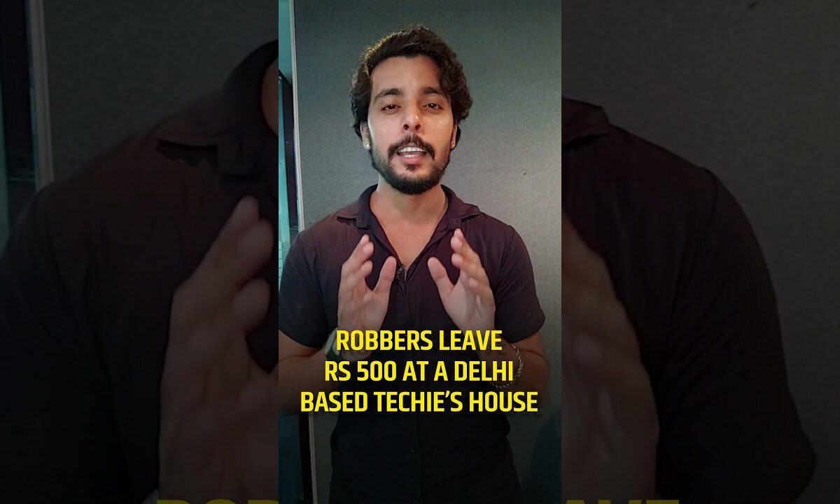 Burglars Find Nothing to Steal, Leave Rs 500 at Techie's House in Delhi ...