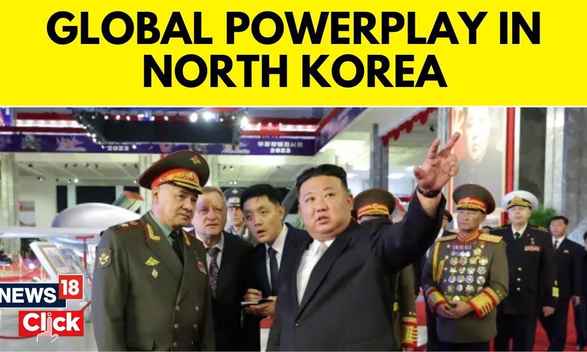 North Korea Kim Jong Un Shows Off Banned Missiles To Russias Defence