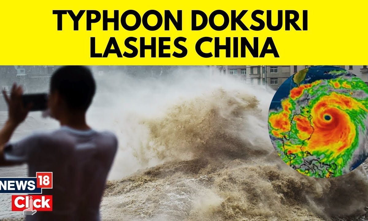Typhoon Doksuri | Super Typhoon Heads Towards China After Ferry Capsize ...
