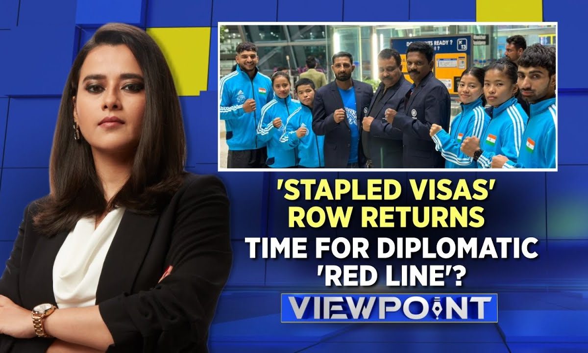 China Needles India Again: What You Need To Know about 'Stapled Visa ...