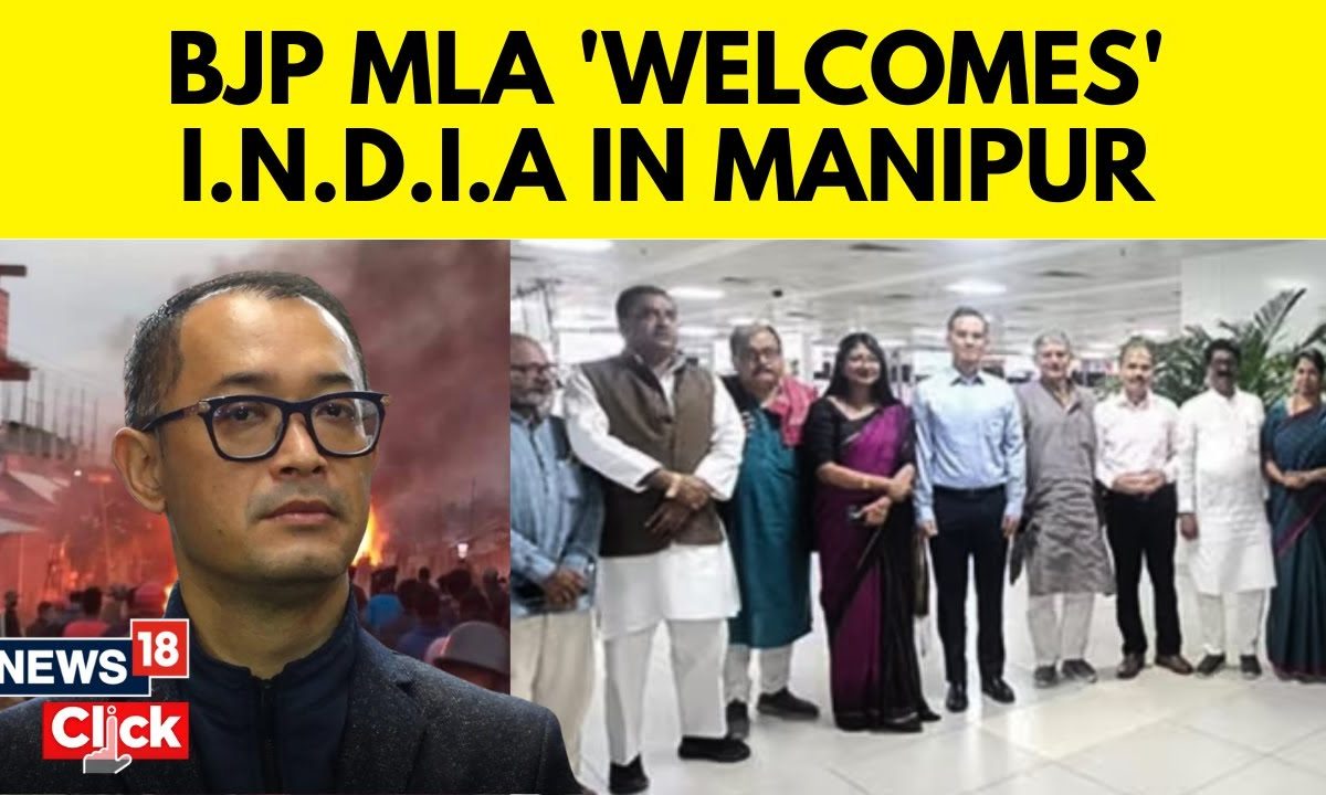 Manipur News | Manipur MLA Rajkumar Imo Singh On Visit Of INDIA ...