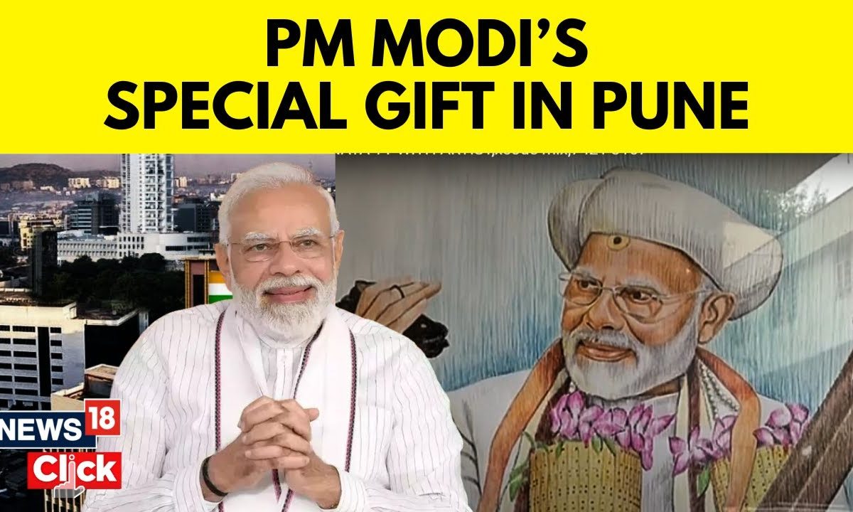 PM Modi Pune Visit 2023 | PM Modi To Receive A Special Painting In Pune ...