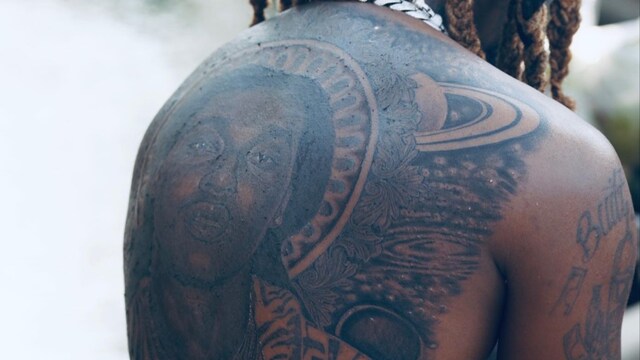 79-ft Tattoo Created To Honour American Rapper Takeoff Sets Guinness ...